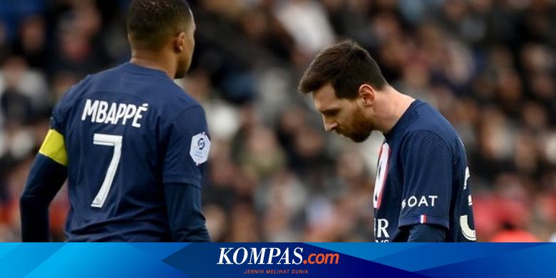 Hasil PSG Vs Rennes: Lionel Messi dkk Kalah 0-2