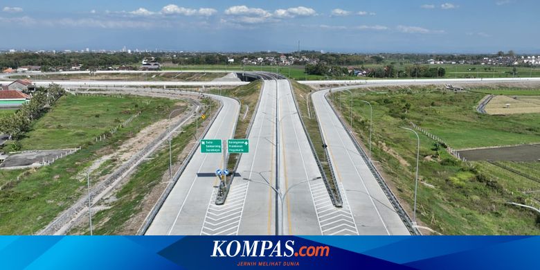 Sambut Nataru, Jalan Tol Jogja-Solo Segmen Klaten-Prambanan Siap Dibuka Fungsional