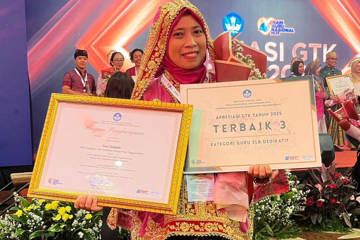 Kisah Isna Walidah, Ibu Guru SLB yang Sukses Bangun Kemandirian Siswanya