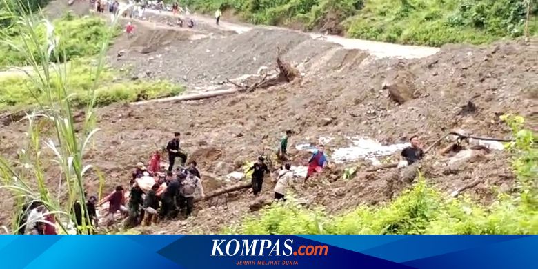 Dua Orang Tewas Akibat Longsor di Latimojong Luwu