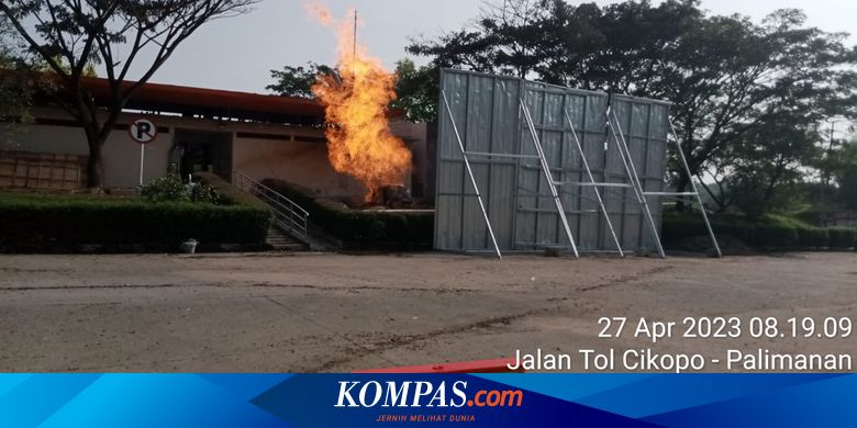 Awal Mula Munculnya Semburan Api di "Rest Area" KM 86 Tol Cipali