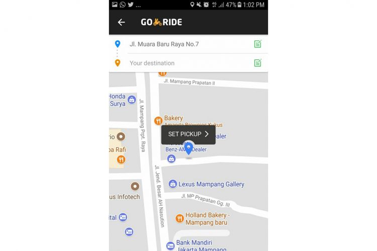 Di Peta "Online", Jalan Mampang-Buncit Sudah Berubah Jadi Jalan AH Nasution