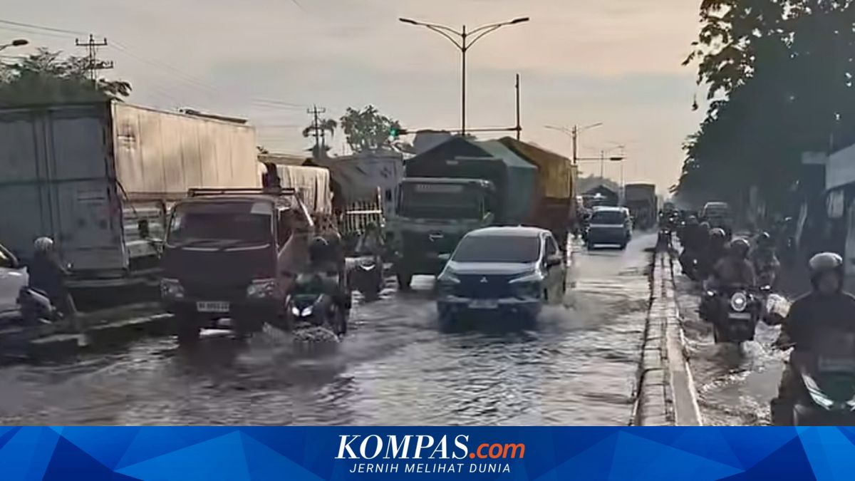 Jalan Pantura Semarang-Demak Masih Tergenang dan Macet, Ini Jalur ...
