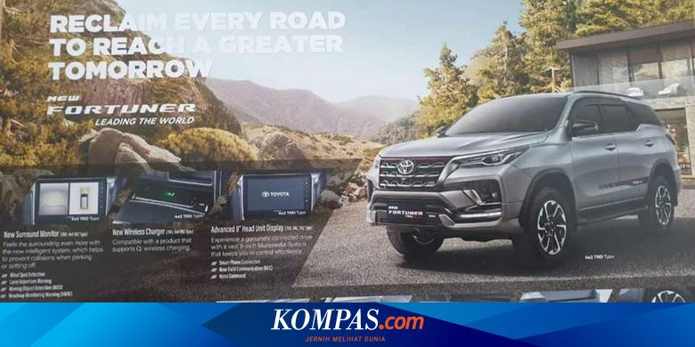 Meluncur 15 Oktober 2020, Toyota Fortuner Facelift Sudah Bisa Dipesan