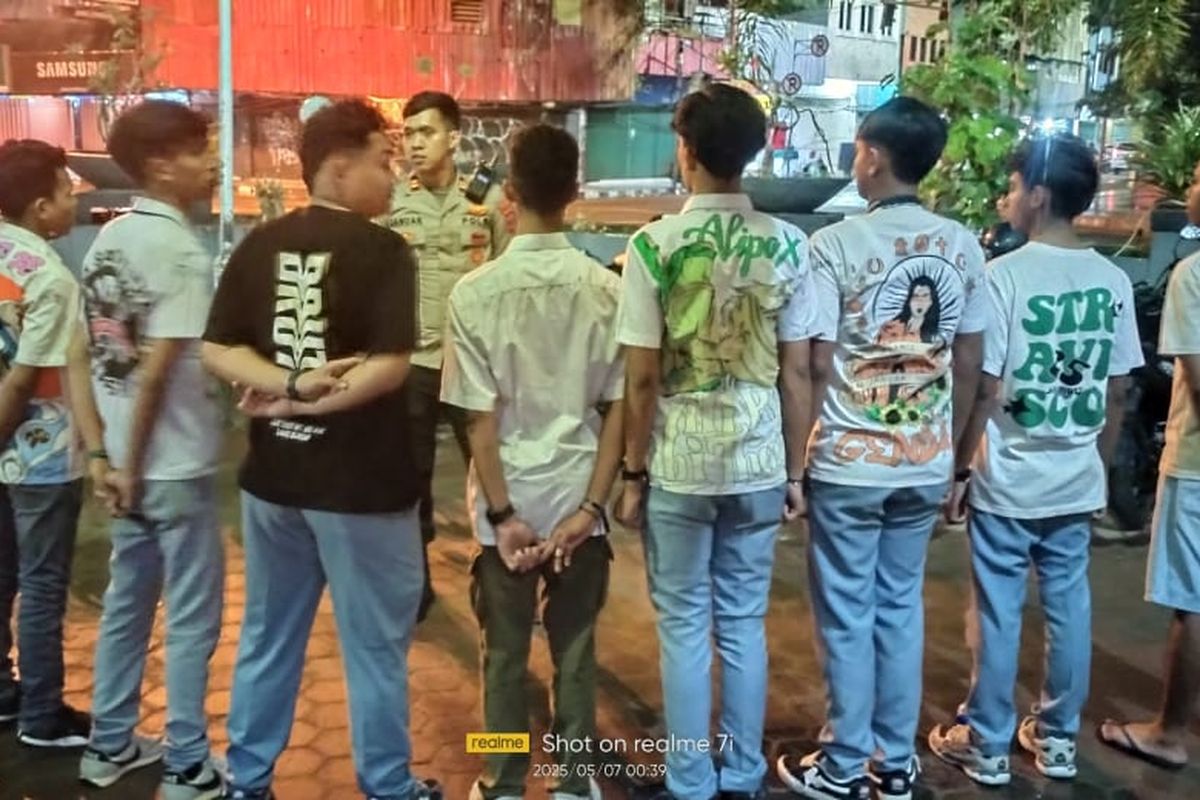 Rayakan Kelulusan dengan Konvoi, 8 Pelajar Diamankan Polsek Sirimau Kota Ambon