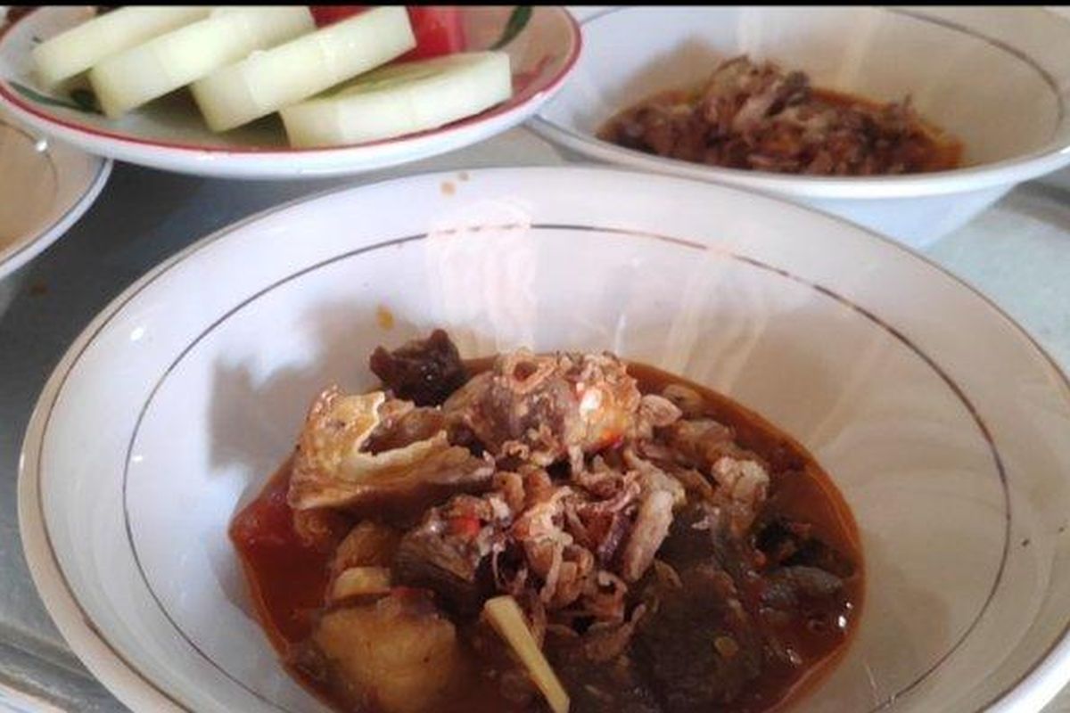 Gongso Kepala Sapi, Makanan Unik dari Bantul Yogyakarta