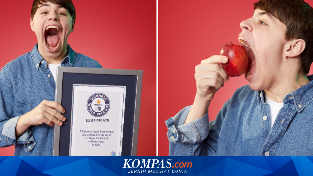 Mulutnya Bisa Terbuka Lebih dari 10 Cm, Isaac Johnson Masuk Guinness ...