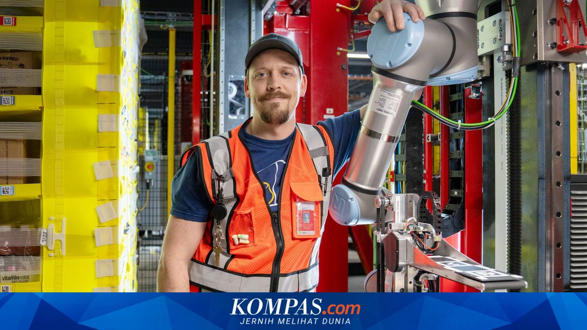 Amazon Perkenalkan Vulcan, Robot yang Punya "Indra Peraba"