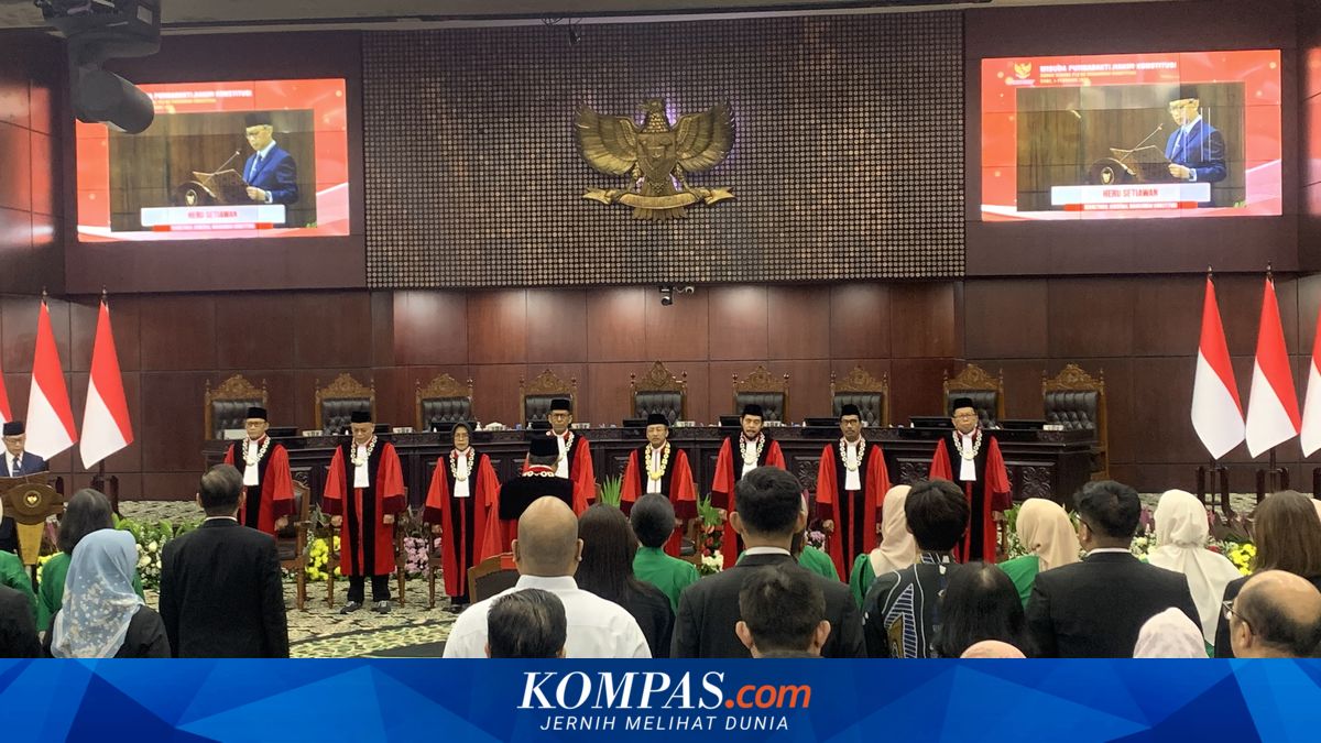 Arief Hidayat Resmi Pensiun dari Jabatan Hakim MK