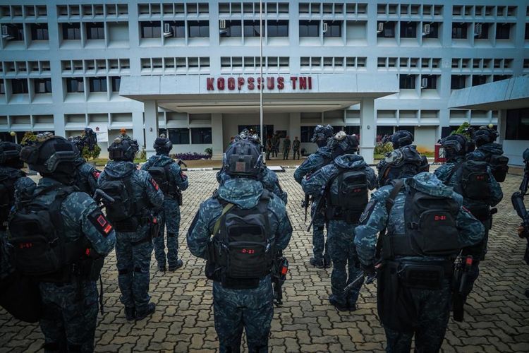 Foto : Sejarah Koopssus TNI, Pasukan Elite Gabungan Tiga Matra