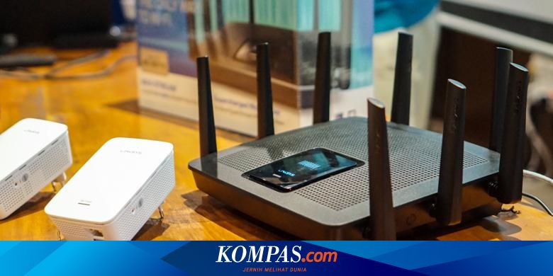 "Router" Wi-Fi Rumahan 8 Antena Linksys Dijual Rp 5,8 Juta
