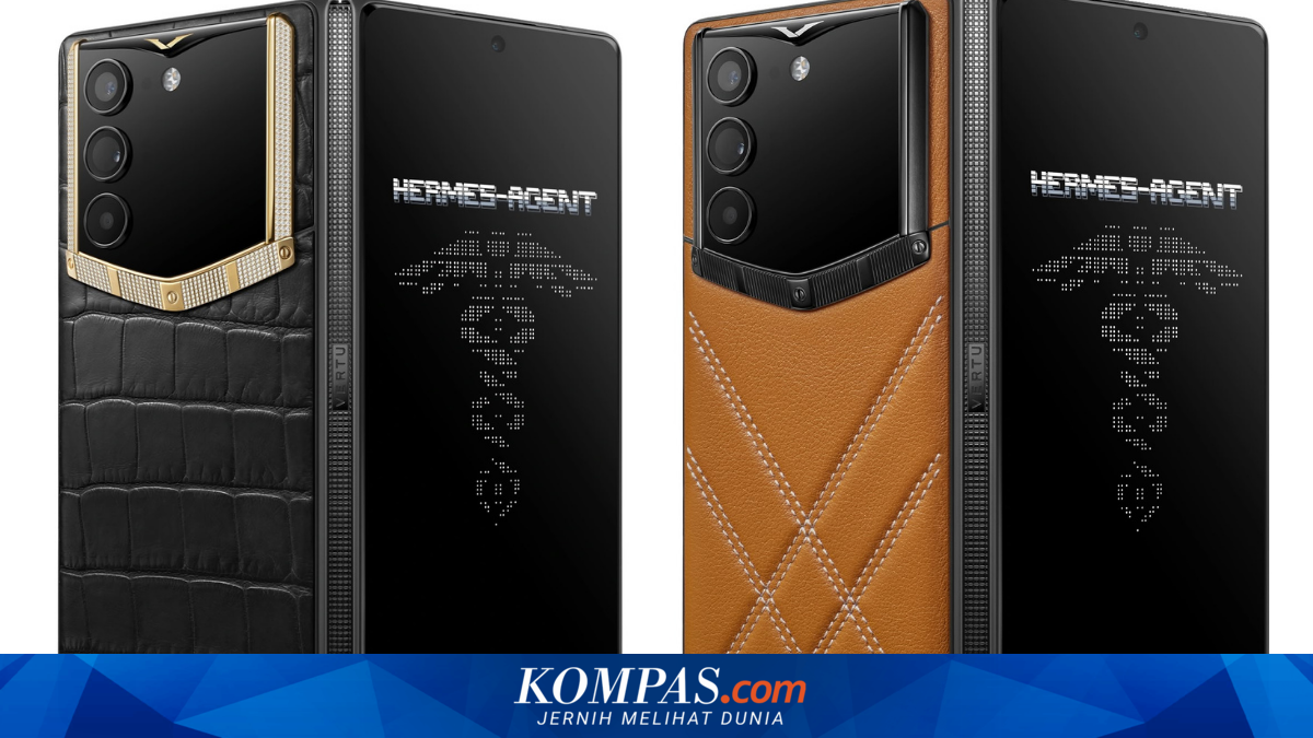 HP Lipat Pertama Vertu Dijual Rp 616 Juta, Pakai Berlian dan Kulit Buaya