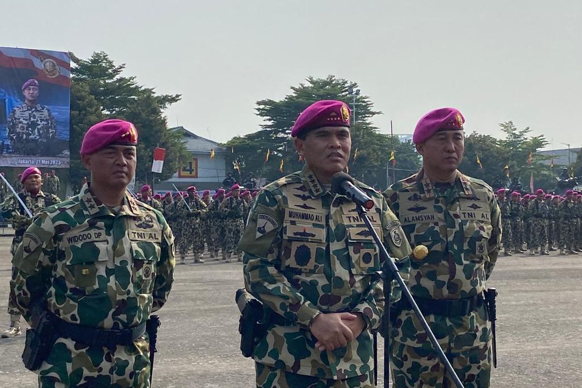 KSAL Sebut MEF Korps Marinir Baru 60 Persen, Sejumlah Alutsista Tua ...