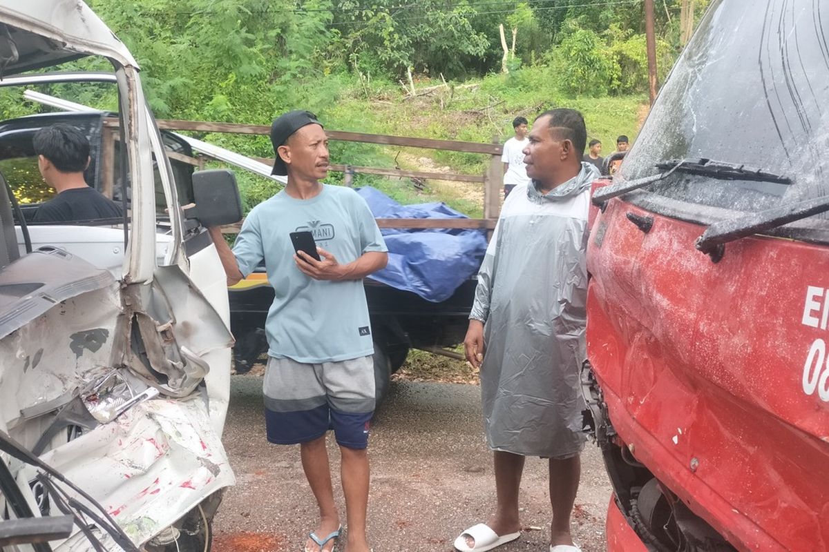 Sopir Pikap Tewas Terjepit Usai Tabrakan dengan Truk Tangki Pertamina ...