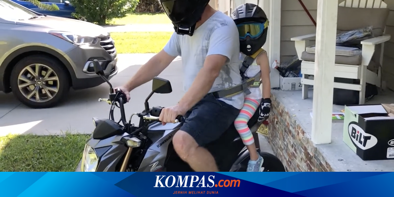 Anjuran Aman Naik Motor Bonceng Anak Kecil