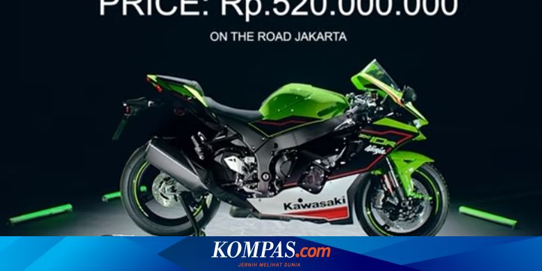 Harga Kawasaki Ninja ZX-10R di Indonesia Rp 520 Juta