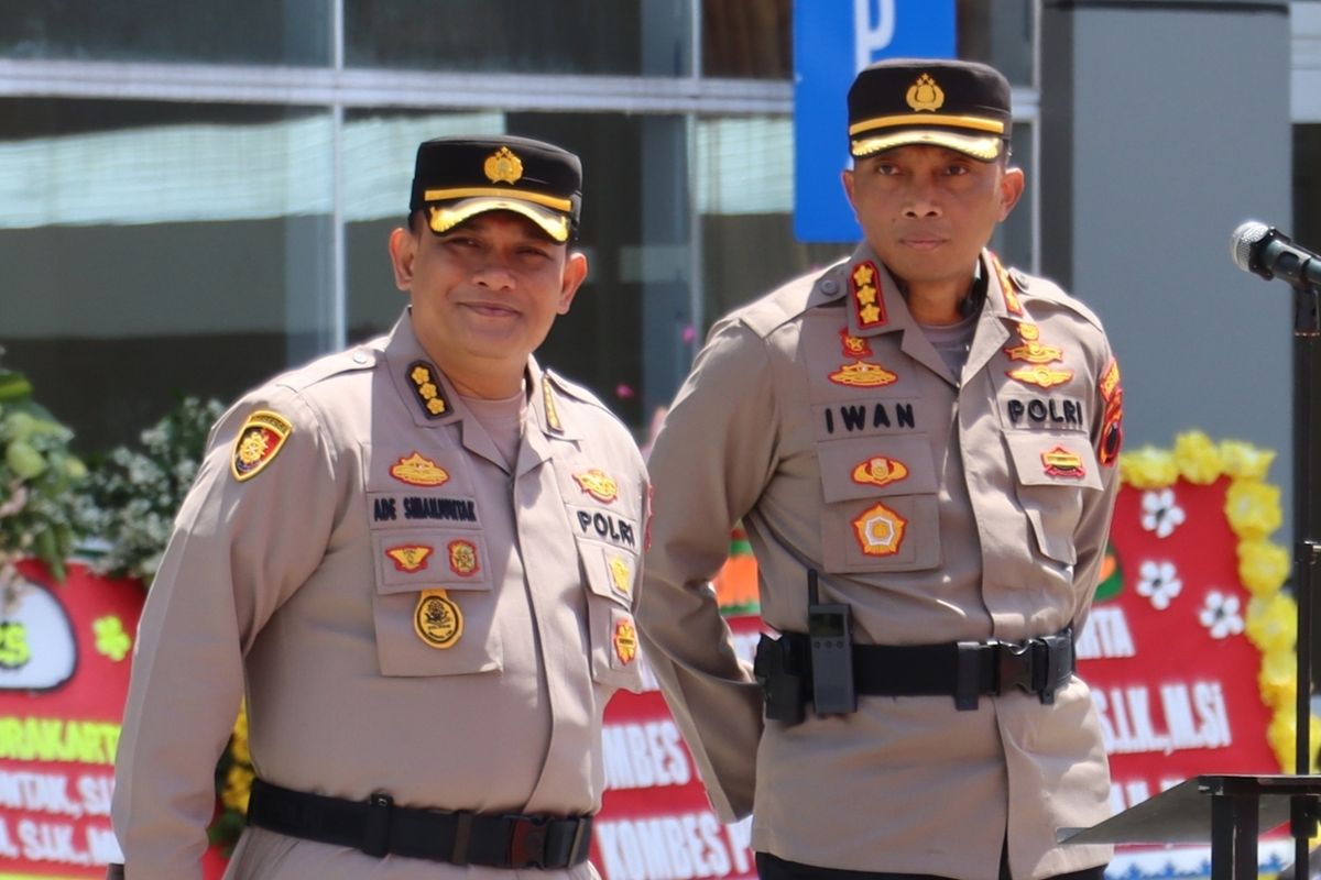 Kombes Pol Iwan Saktiadi Gantikan Kombes Pol Ade Safri Simanjuntak Jadi Kapolresta Solo
