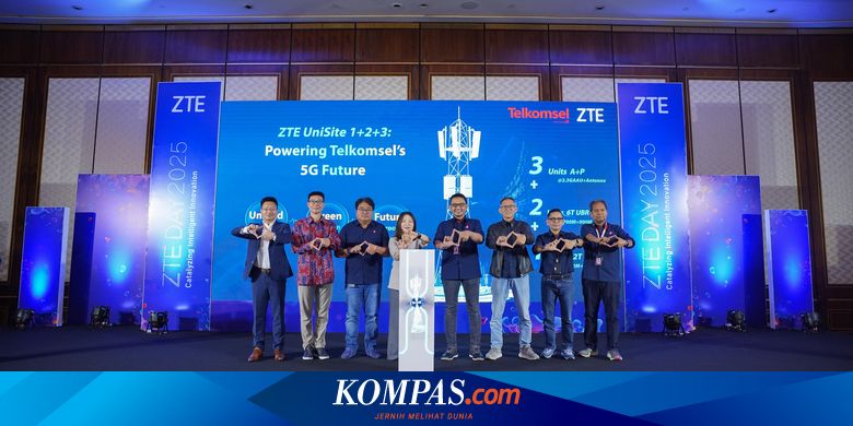 ZTE dan Telkomsel Luncurkan UniSite, Solusi 5G Hemat Energi dan Efisien