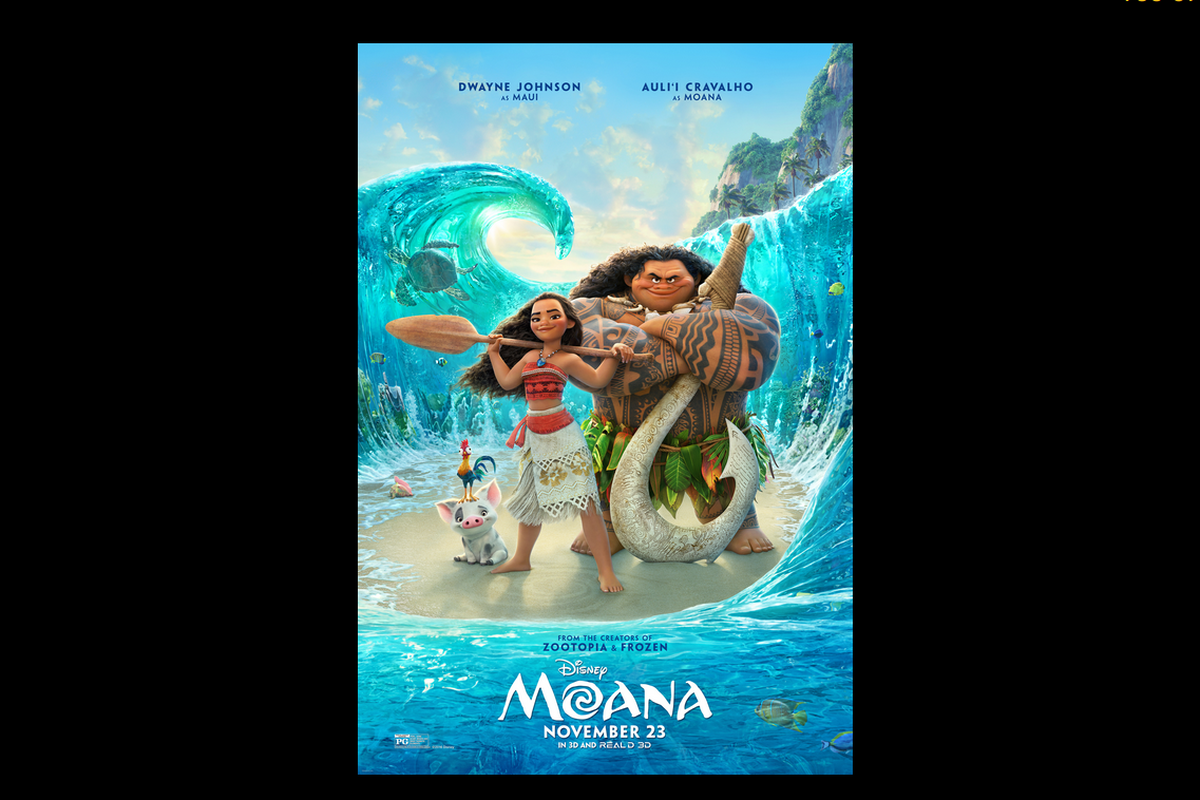 Sinopsis Film Moana, Kisah Gadis Petualang Melawan Arus Laut