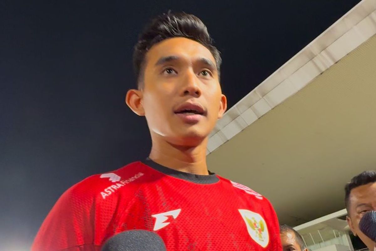 Rizky Ridho Ungkap Pesan Kluivert Jelang Timnas Indonesia Vs Bahrain