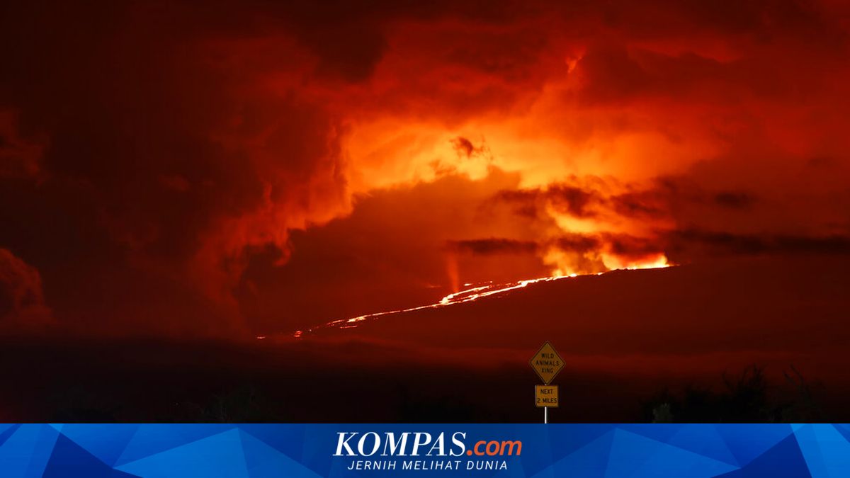 Dua Gunung Berapi Meletus di Hawaii, Pertama Kali dalam 40 Tahun