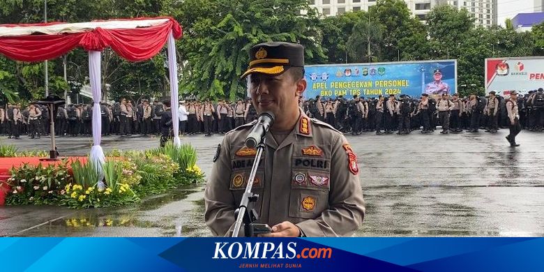 Polda Metro Kerahkan 11.385 Personel untuk Amankan TPS Saat Pencoblosan Pemilu 2024