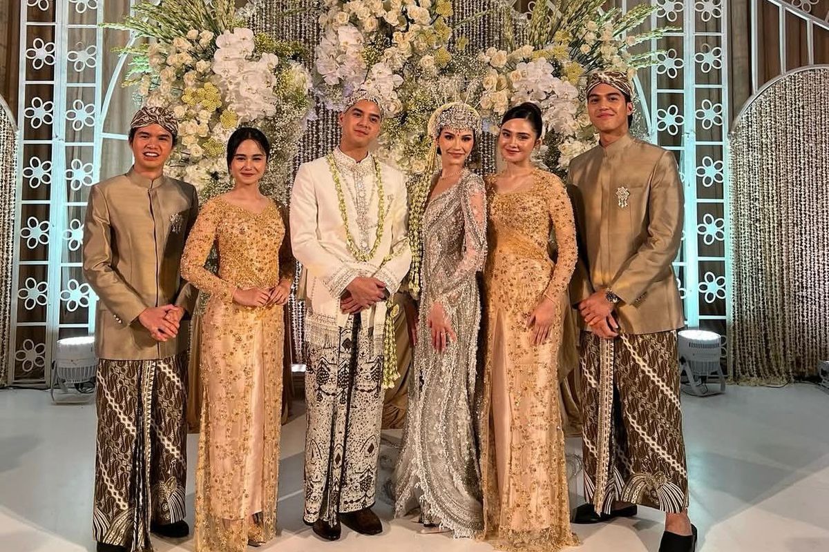 Al Ghazali dan Alyssa Daguise Resmi Menikah, Intip Makna Dekorasinya yang Penuh Nuansa Putih dan ...
