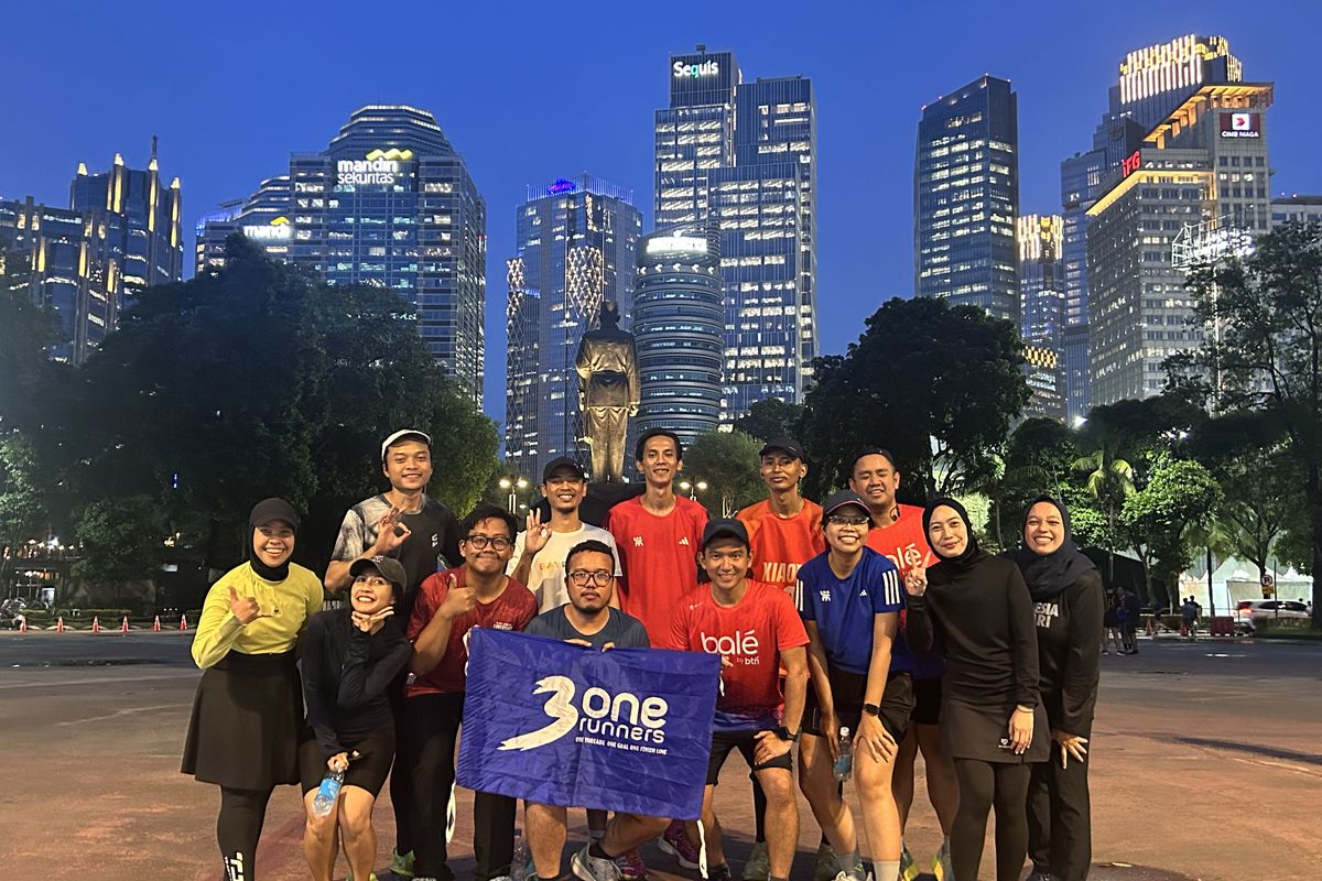 Cerita di Balik Terbentuknya Komunitas Lari 3One Runners, Berawal dari Sebuah Utas