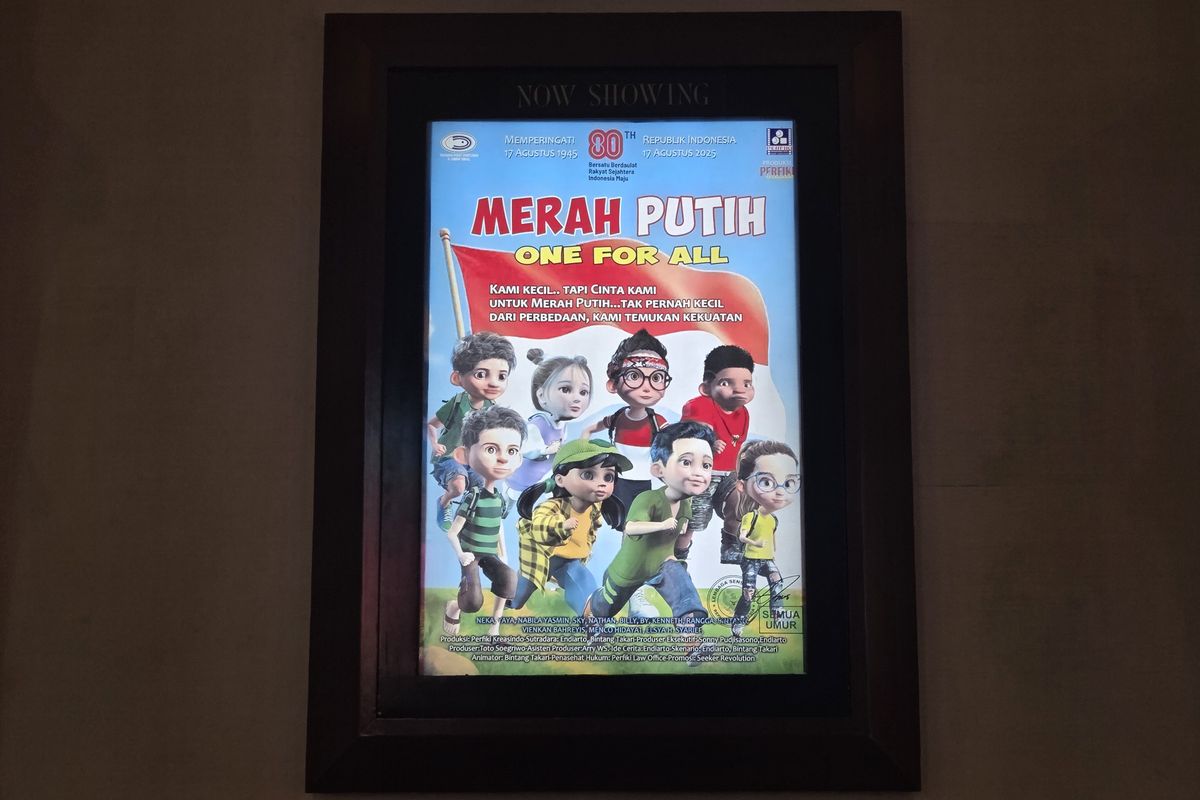 Nonton Merah Putih One For All, Warga: Mau Kenalkan Film ke Anak