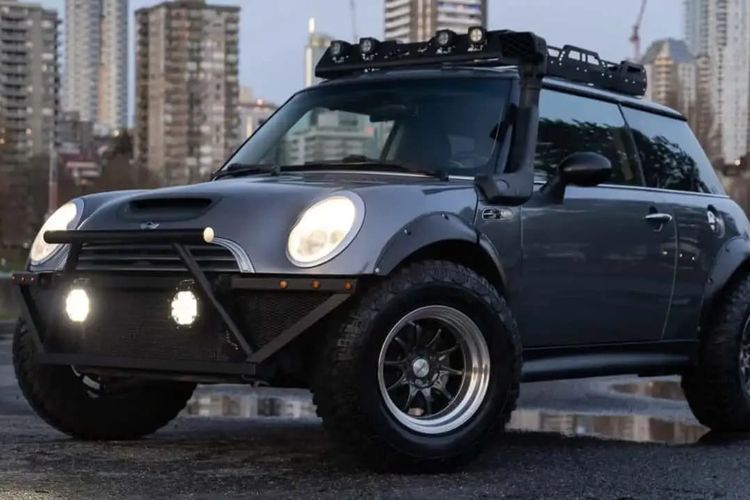 Foto : Modifikasi Mini Copper S, Keluar dari Habitat