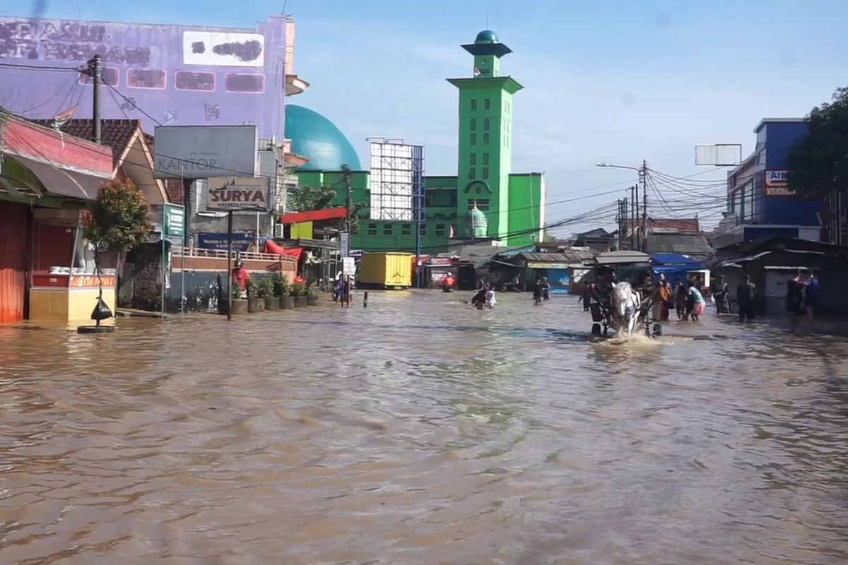 Ribuan Rumah di Kabupaten Bandung Terendam Banjir Luapan Sungai Citarum