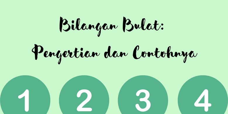 Bilangan Bulat: Pengertian dan Contohnya