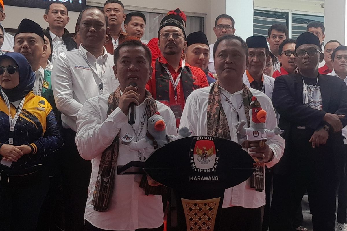 Calon Petahana Pilkada Karawang Targetkan Menang 60 Persen Suara