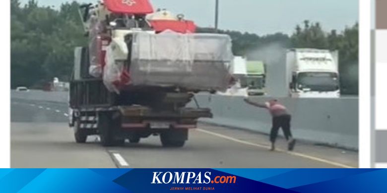 Viral, Video Truk Melaju Tak Terkendali Tanpa Sopir di Tol Kalikangkung, Ini Kronologinya