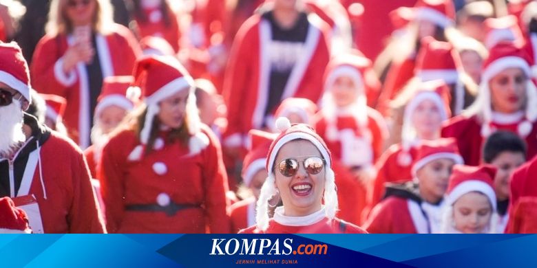 Menyaksikan Ribuan Santa Claus Berlari di Pristina dan Ratusan ...