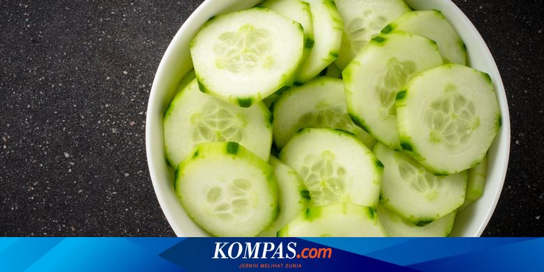 3 Cara Simpan Timun yang Sudah Dipotong Biar Tetap Renyah