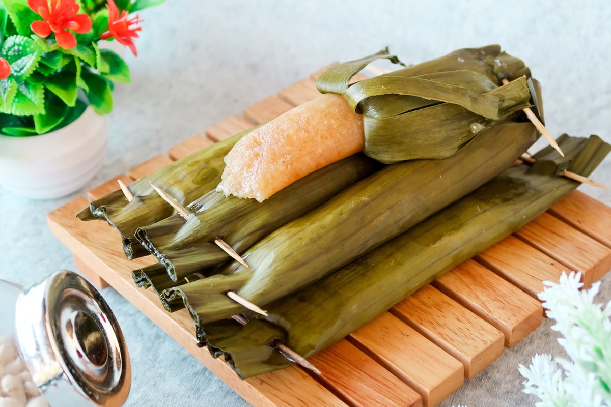 Resep Lemet Singkong, Jajanan Tradisional yang Dibungkus Daun Pisang