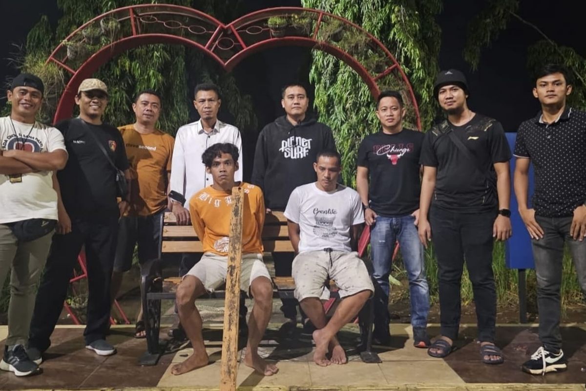 Kecanduan Judi Slot, 2 Pemuda di Musi Rawas Gasak Kursi Taman