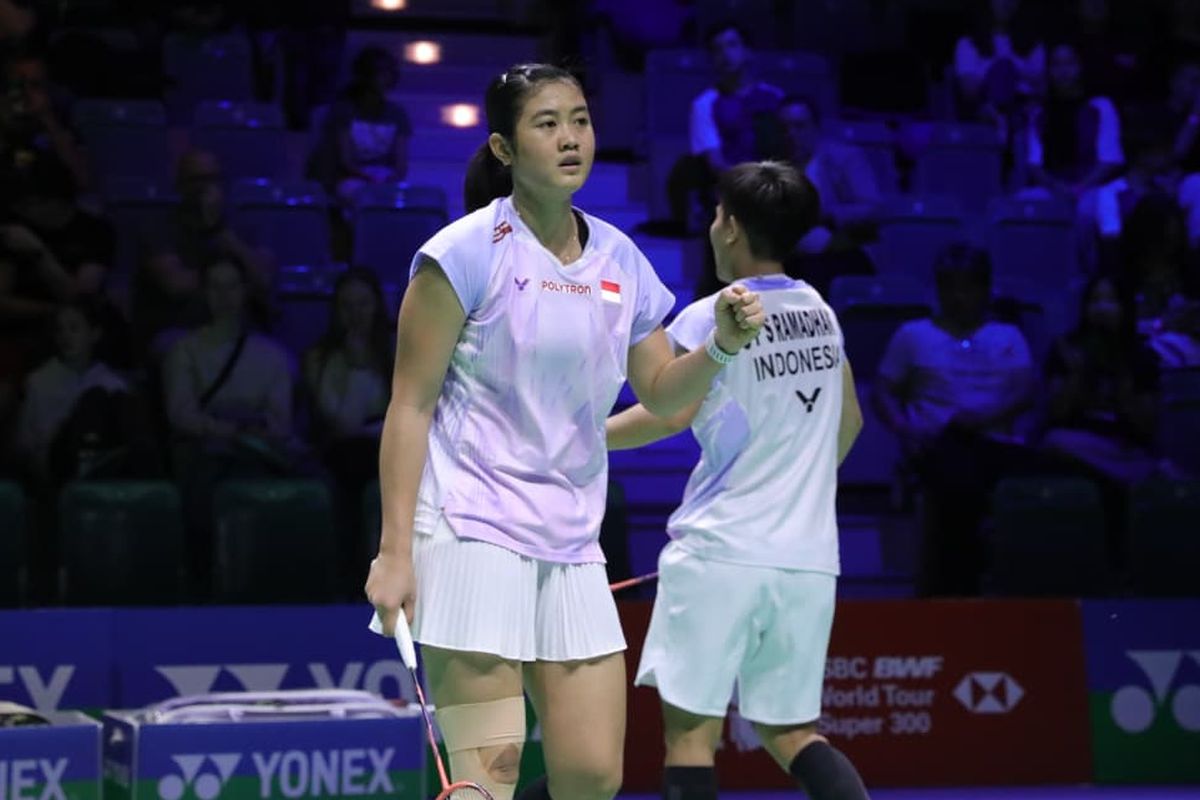 Tancap Gas, Tiwi/Fadia Tantang Ganda China di Semifinal German Open