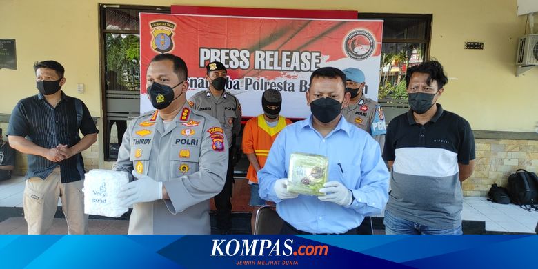 Kedapatan Bawa 2 Kg Sabu, Petani Asal Kukar Ditangkap di Balikpapan