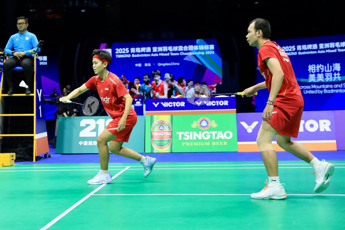 Indonesia Juara Badminton Asia Mixed Team Championship 2025, Bekuk China 3-1