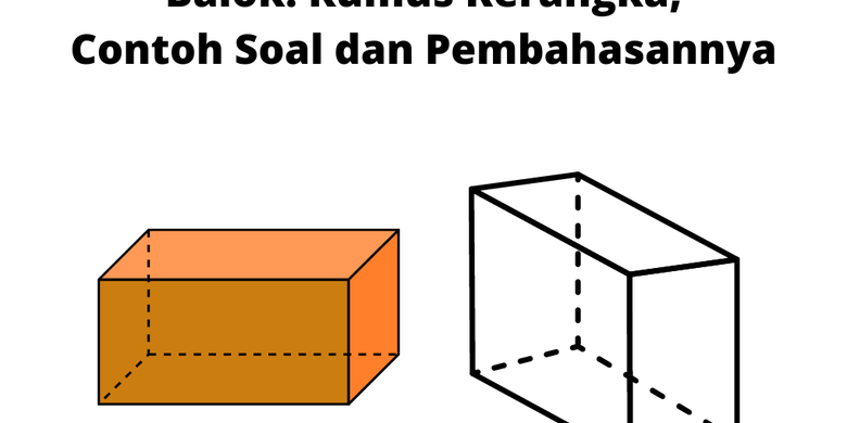 Balok: Rumus Kerangka, Contoh Soal dan Pembahasannya