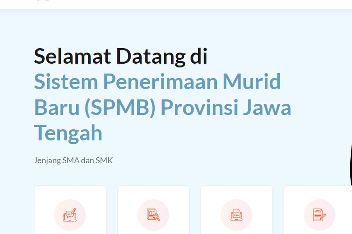 Syarat, Jadwal dan Tahapan SPMB Jateng 2025 untuk SMA/SMK