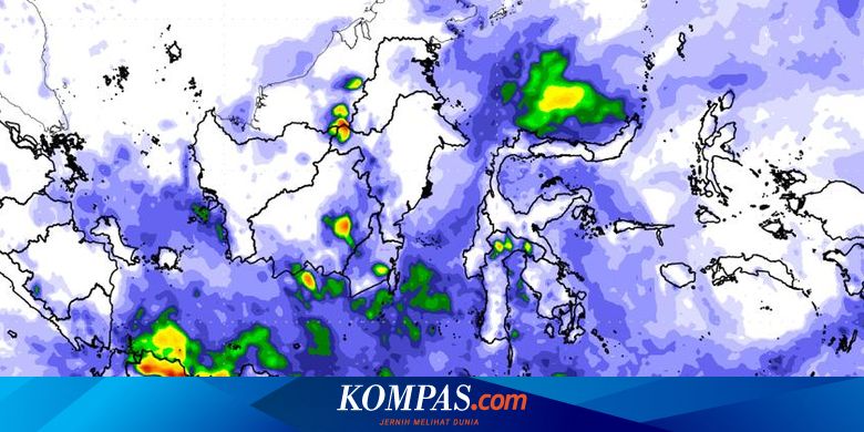 Prediksi Cuaca Malam Tahun Baru 2020 di Berbagai Daerah