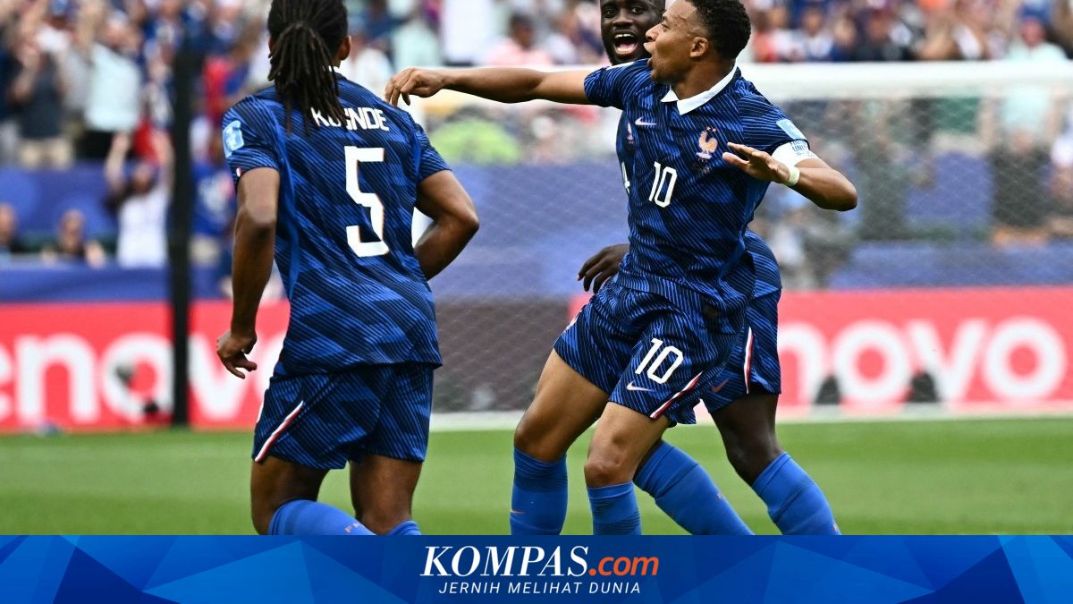 Hasil HT Perancis Vs Irak 1-0: Mbappe Cetak Gol Cantik, Samai Rekor ...