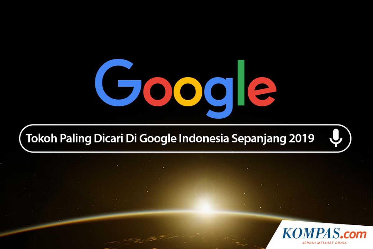 INFOGRAFIK: 5 Tokoh Paling Banyak Dicari di Google Indonesia Sepanjang 2019
