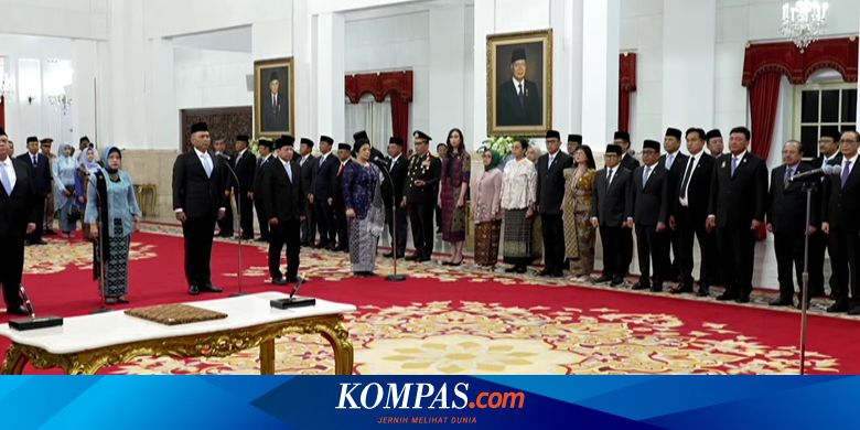 Prabowo Lantik Nugroho Sulistyo Budi Jadi Kepala BSSN