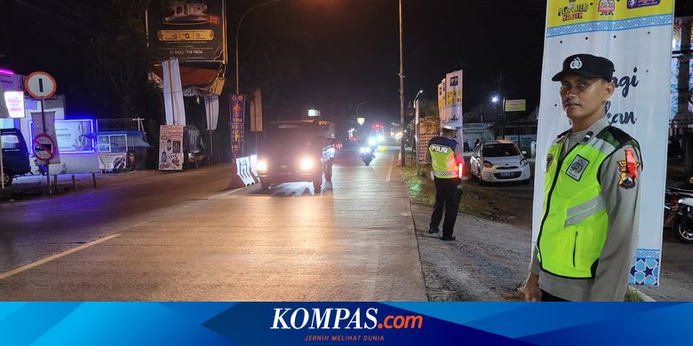 Puncak Arus Mudik, Arus Lalu Lintas di Simpang Ajibarang Banyumas Ramai Lancar