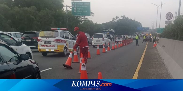 Tol Jagorawi Arah Puncak dan Sukabumi Macet