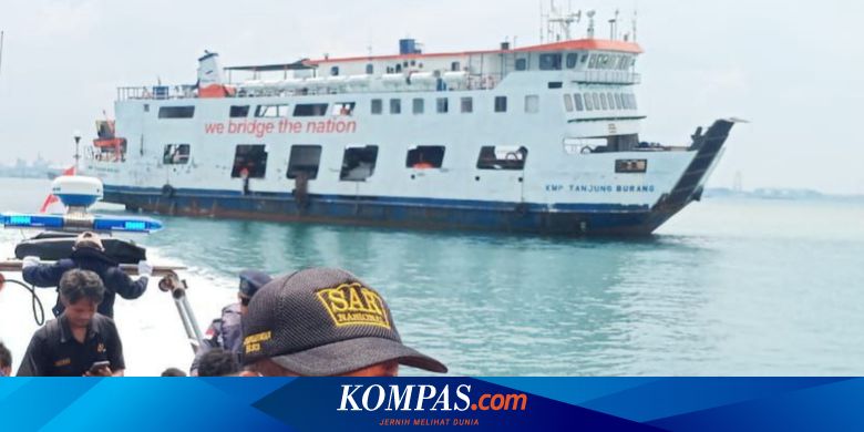 Kapal Roro KMP Tanjung Burang Batam-Bintan Kandas di Tengah Laut